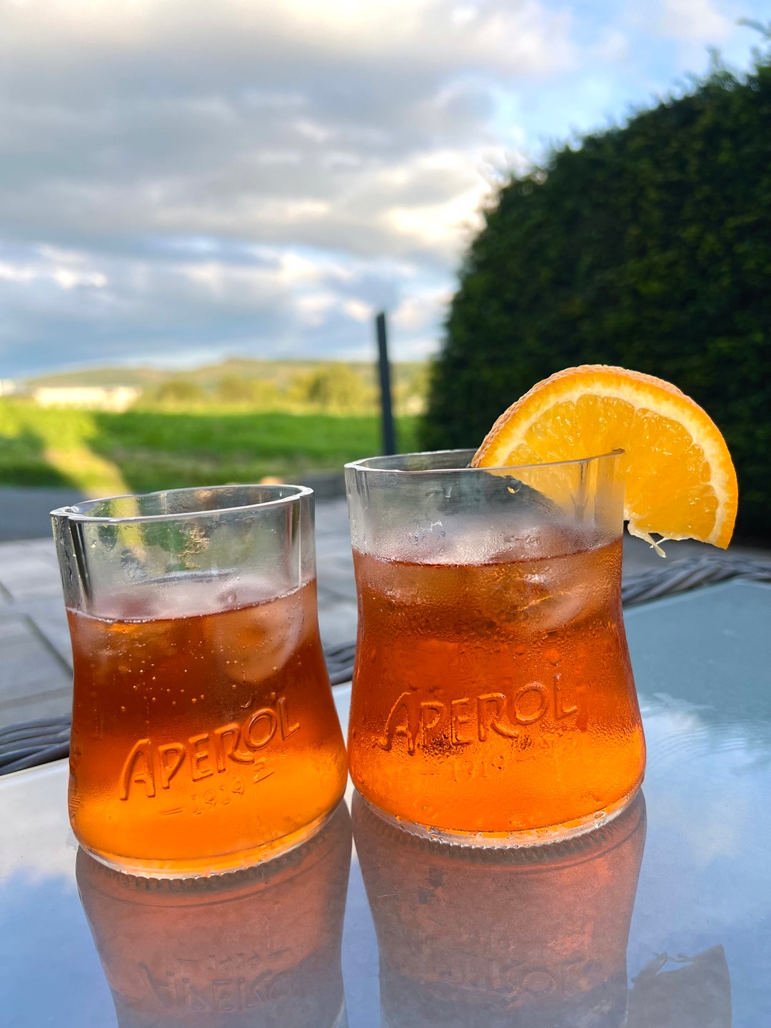 Aperol Glasses - Etsy