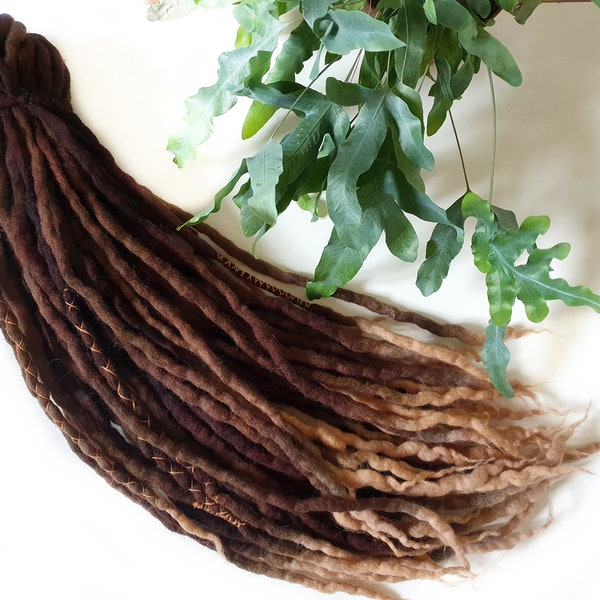 Wool Dreadlock Extensions - Etsy