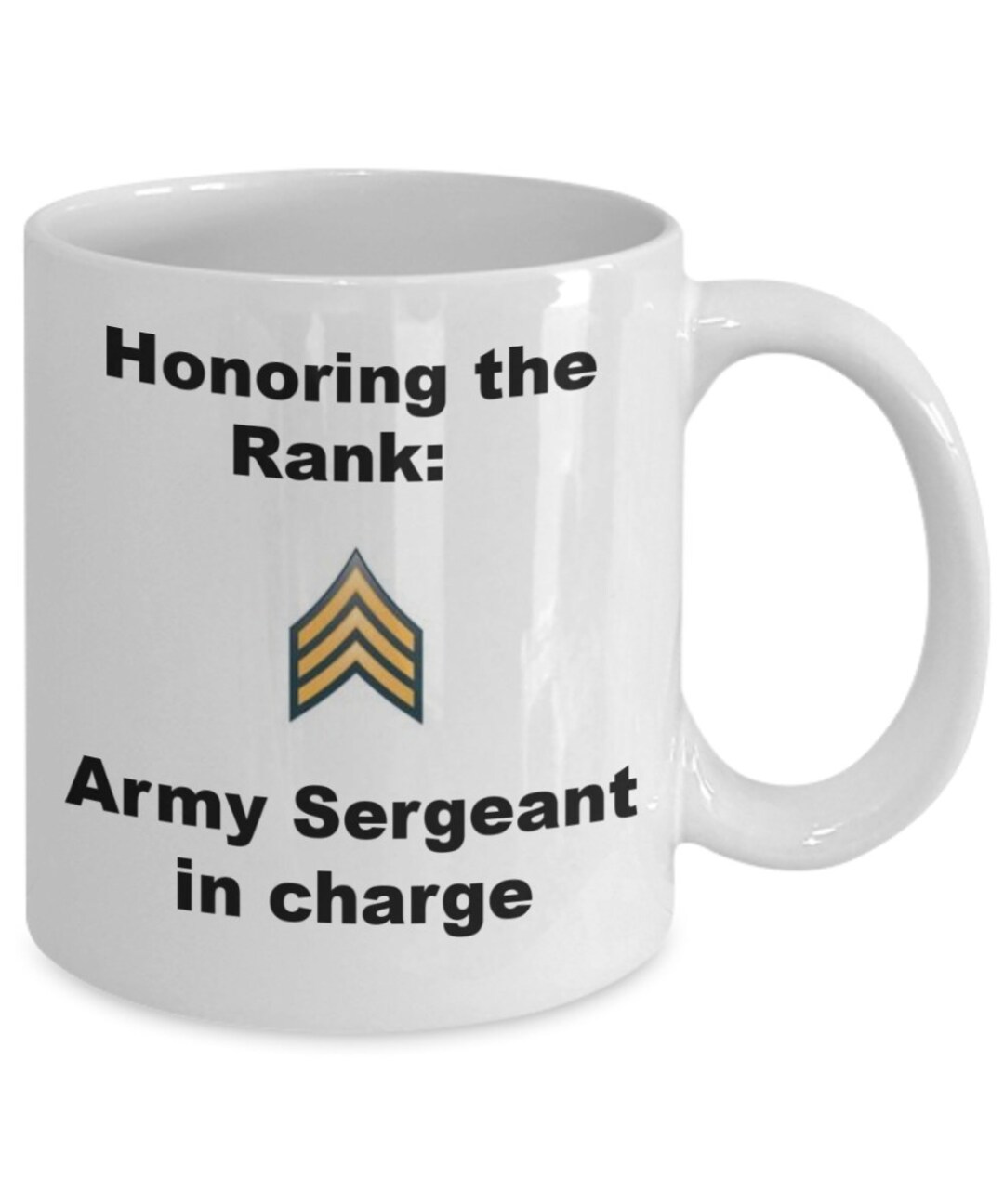 Army Sergeant: Honoring the Rank, Army SGT Gifts, Gift for Military ...