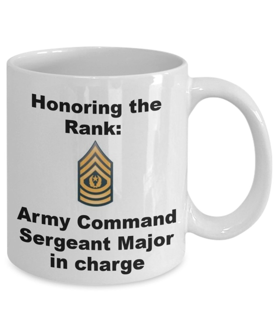 Army Command Sergeant Major: Honoring the Rank, CSM Gifts, Gift for ...