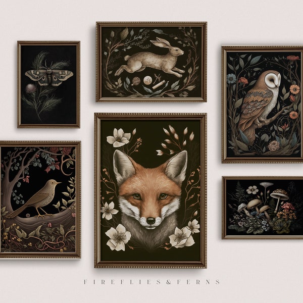 Cottagecore Print Set - Etsy
