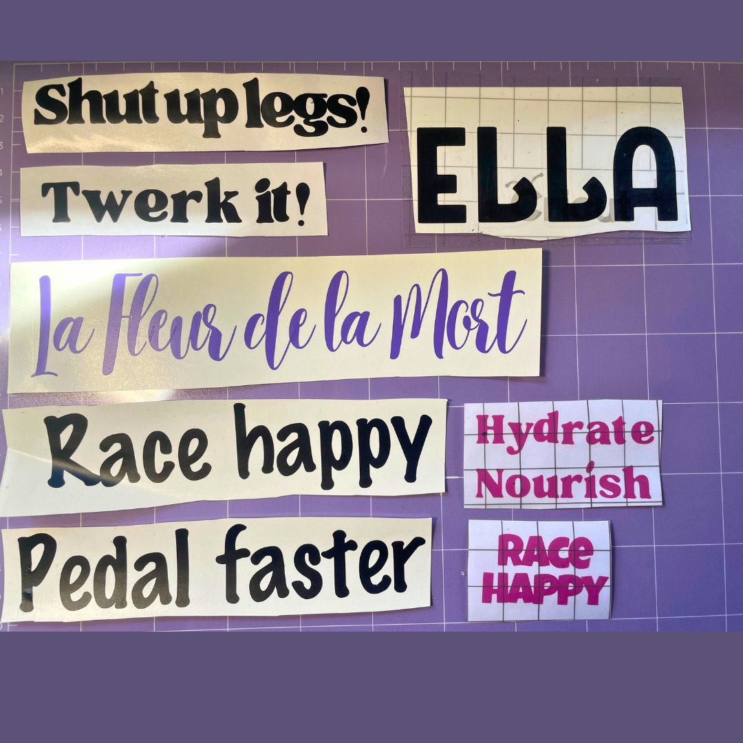 Custom Bike Decals - Etsy