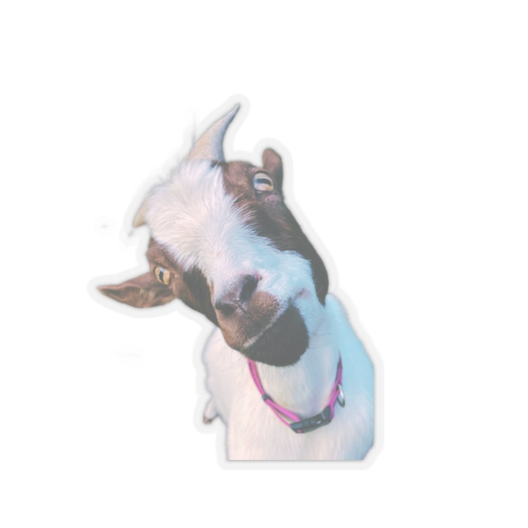 Cute Goat Vinyl Sticker for Goat Lover - Etsy