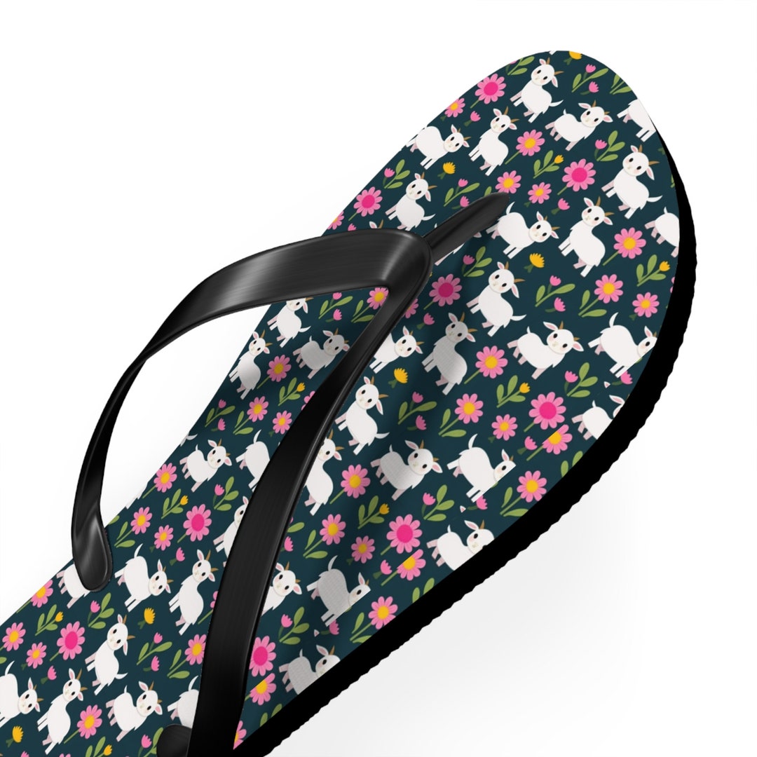 Goat Flip Flops Gift for the Goat Lover - Etsy