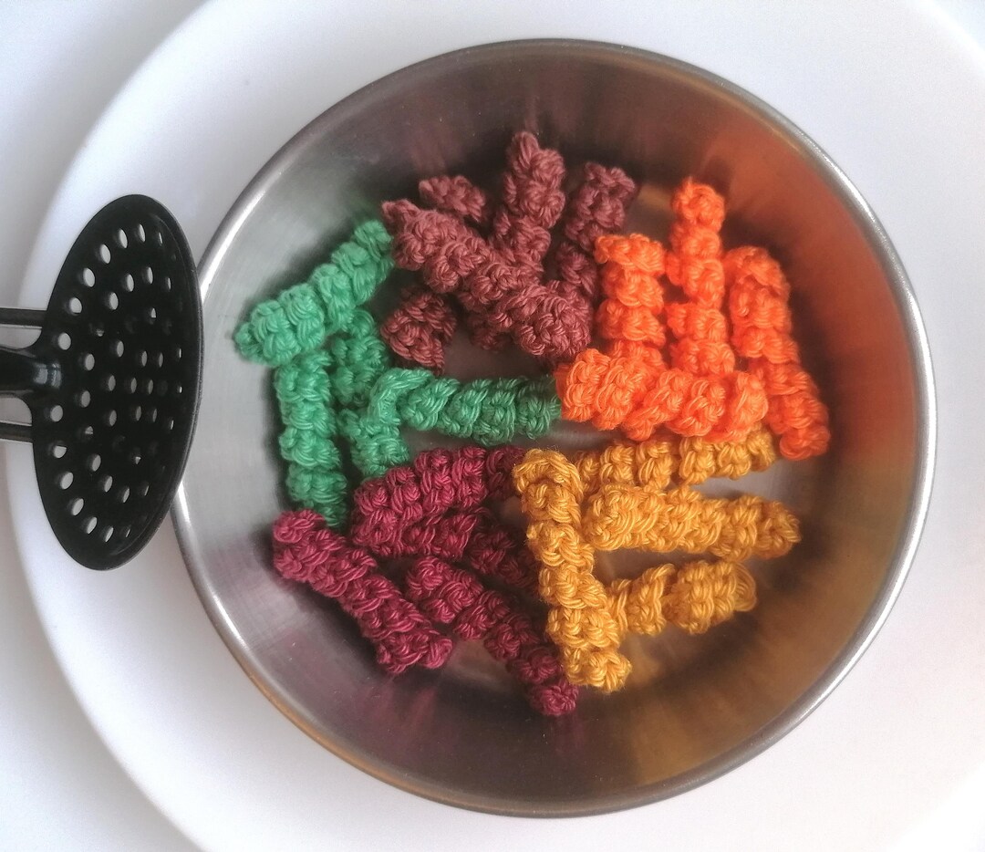 20 Crocheted Noodles - Etsy