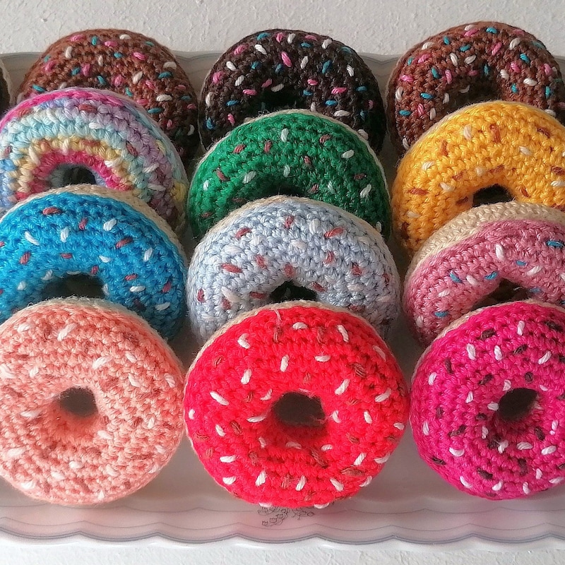 Crochet Christmas Donut - Etsy
