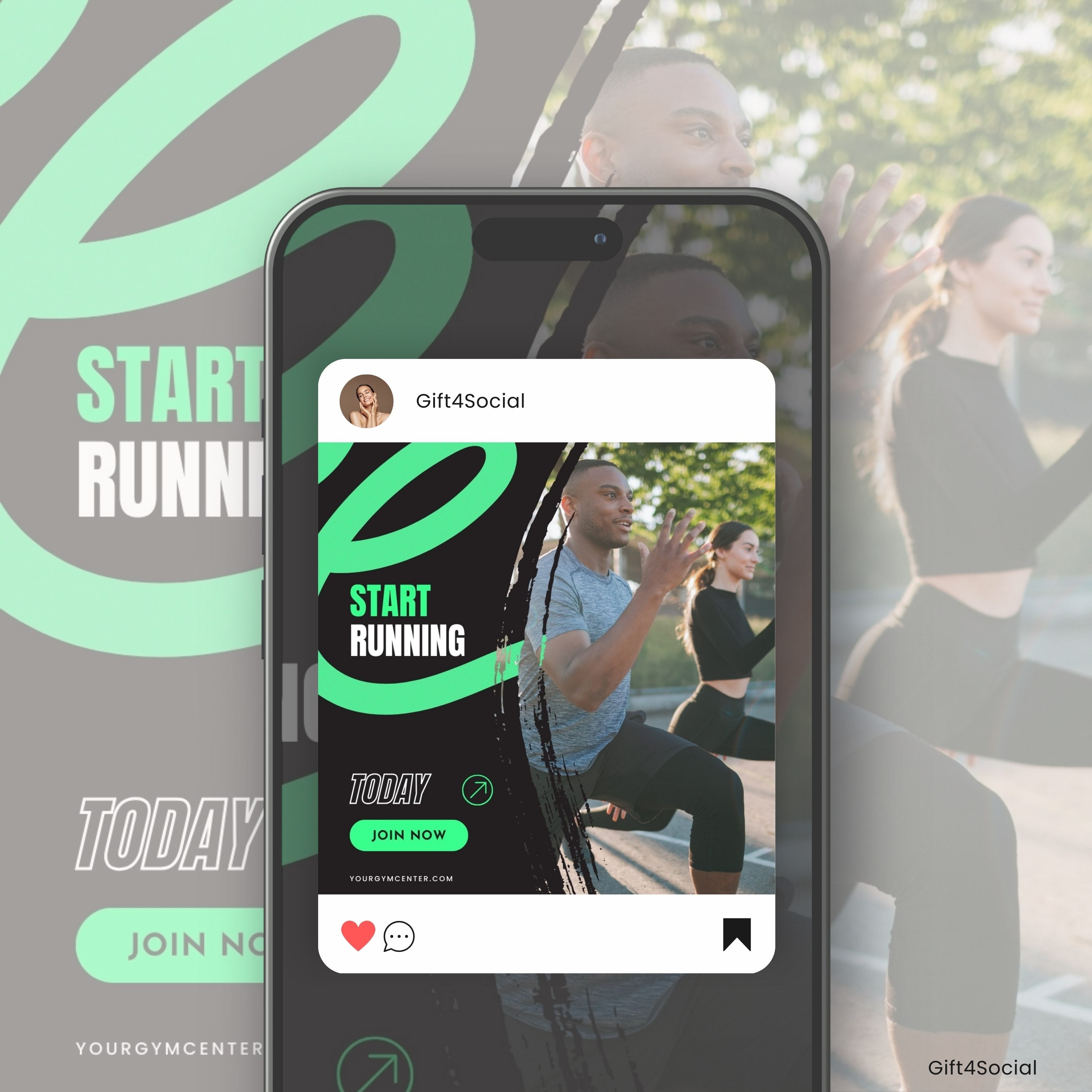 50 + Fitness Instagram Templates Pack | Workout Instagram Posts | Canva ...