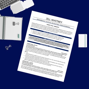 Executive ATS Compatible Resume, Modern Design, Manager, Director, C ...