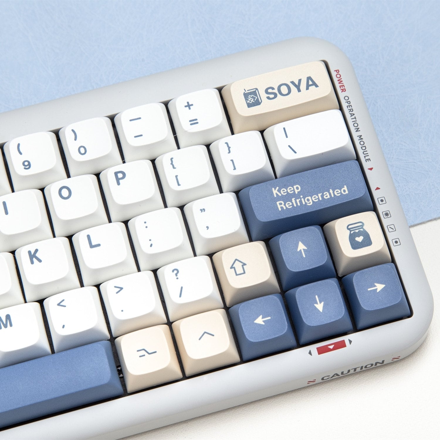 THOCK PBT Soy Milk Keycaps 144 Keycaps Dye-sublimation - Etsy
