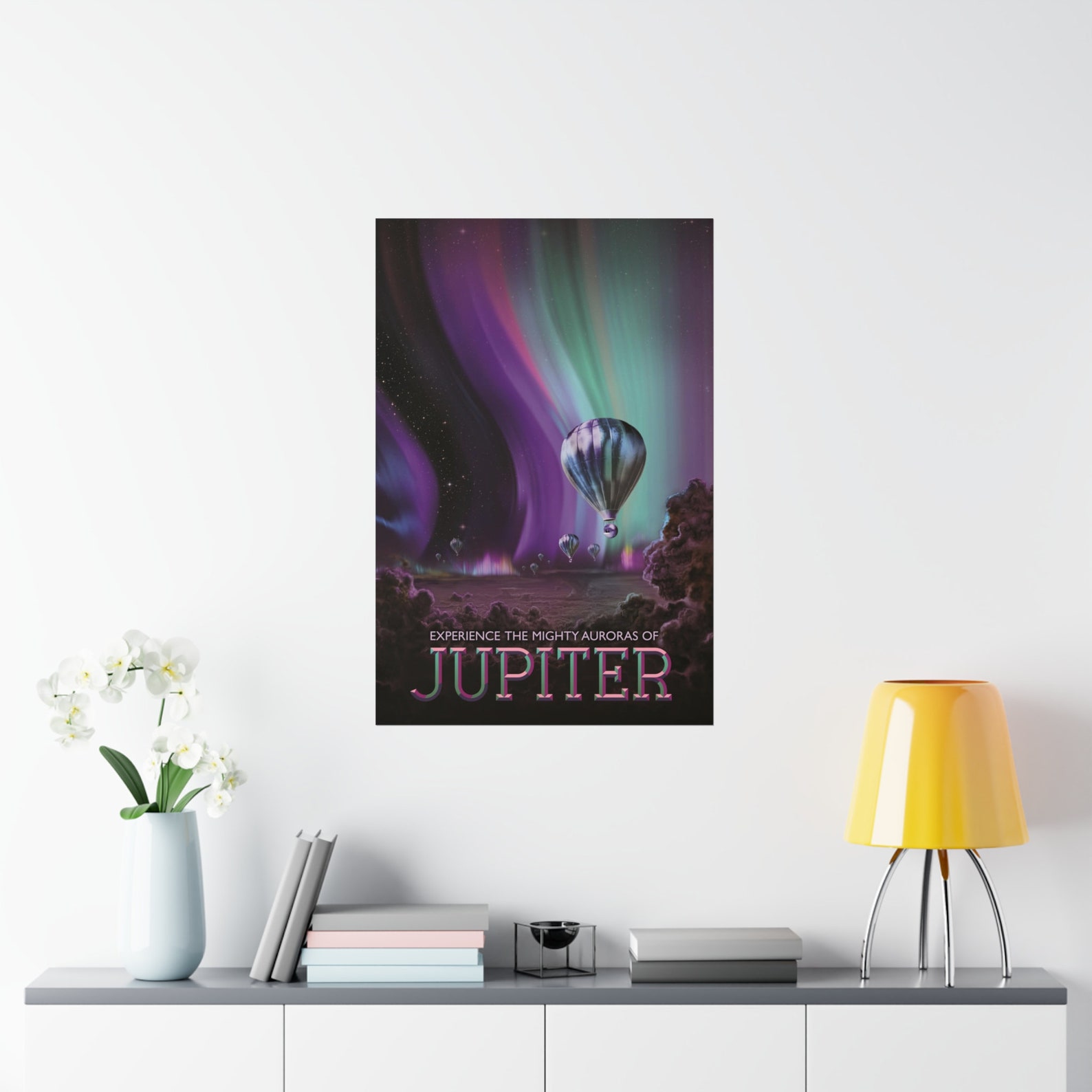 4 Printable Visions of the Future Prints Digital Download Space Art ...