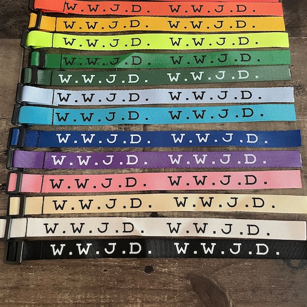 Wwjd Bracelet - Etsy