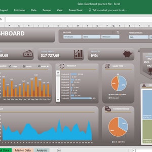 Smart Sales Tracker Excel Template for B2C Business Owners - Etsy