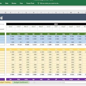 Personal Budget Planner: Excel Spreadsheet for Personal Finance ...