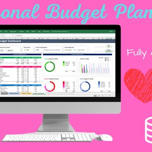 Personal Budget Planner: Excel Spreadsheet for Personal Finance ...
