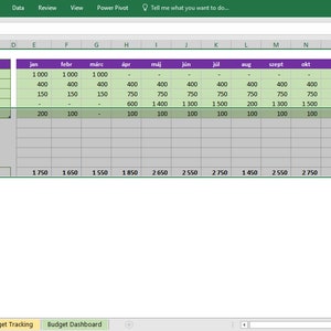 Personal Budget Planner: Excel Spreadsheet for Personal Finance ...