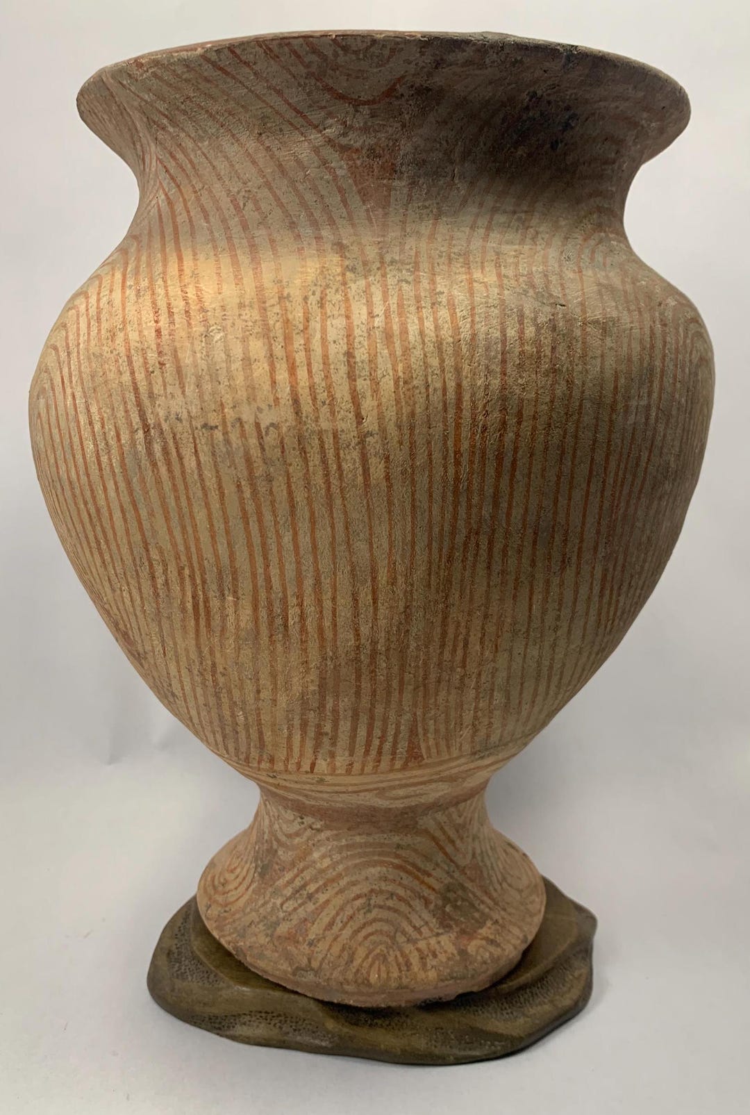 Thai Ban Chiang Pottery Vessel - Etsy