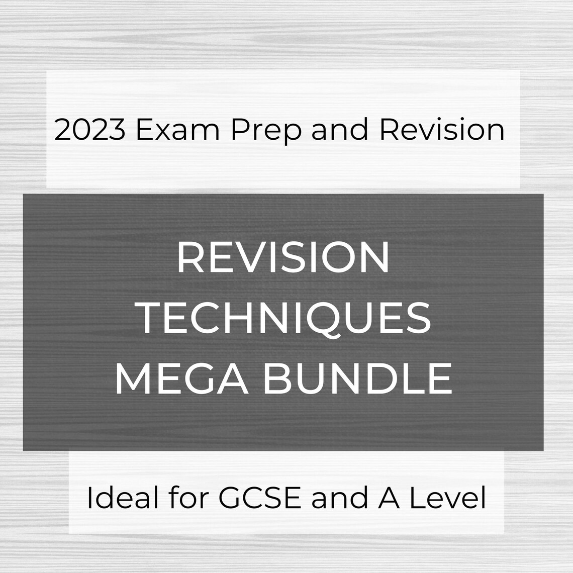 Revision Skills MEGA Bundle. GCSE & A LEVEL. 5 Techniques +top Tips + Weekly Revision Planner ...