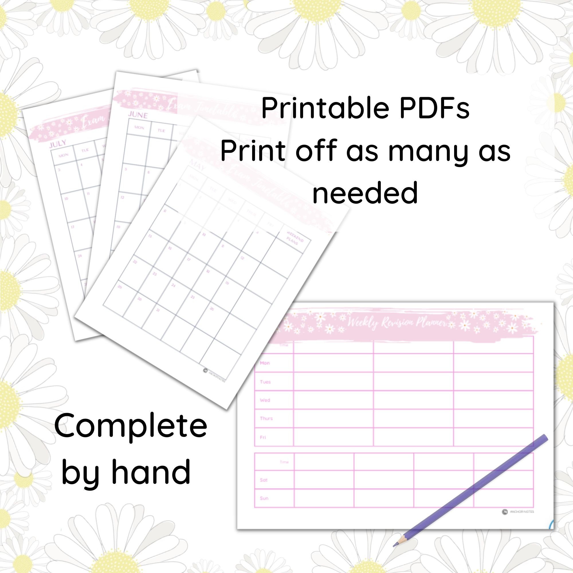 UK GCSE A Level 2023 Exam Prep and Revision Bundle. Top Tips. Pink ...