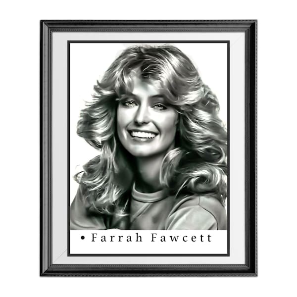 Farrah Fawcett Poster - Etsy