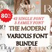 Tropea Font Ligature Serif Font Calligraphy Font weeding Font elegant ...