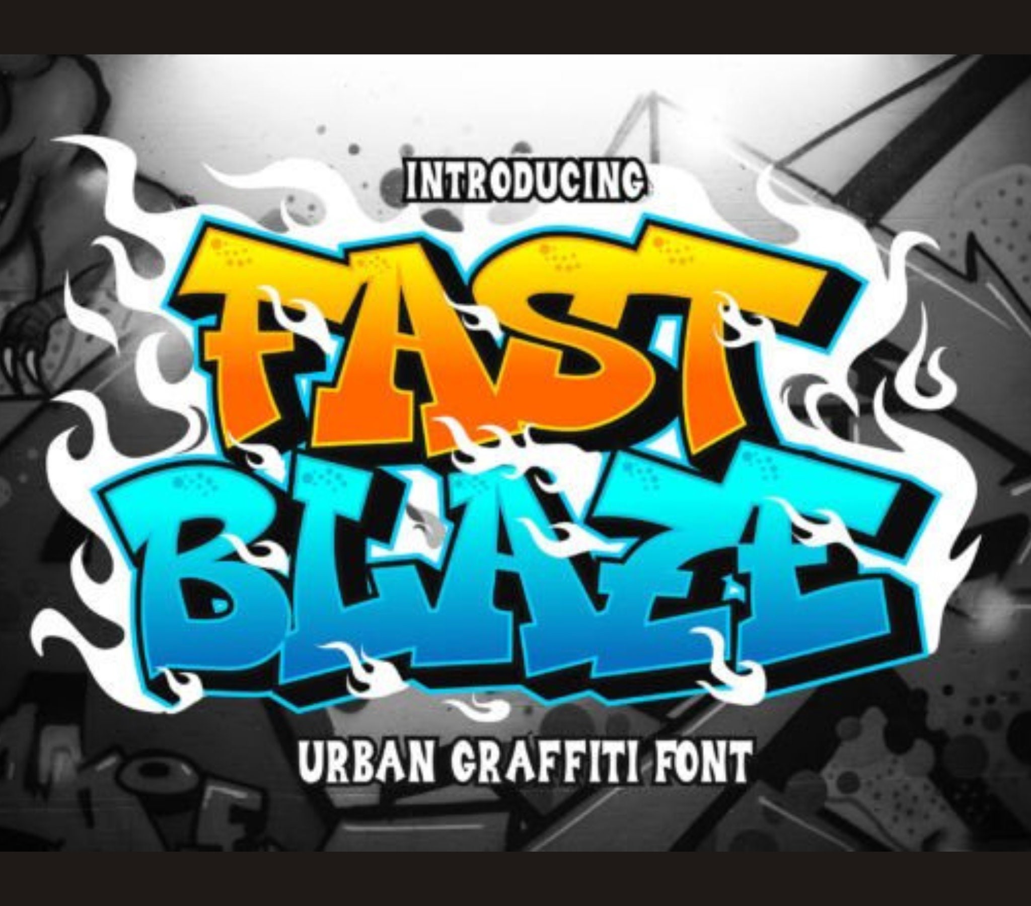 Graffiti Font Bundle| Urban Font|street Style Font | Tagging Font |hip ...