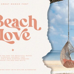 Great Mango Font| Retro Serif Font| Groovy Font | 60s 70s Font |elegant ...