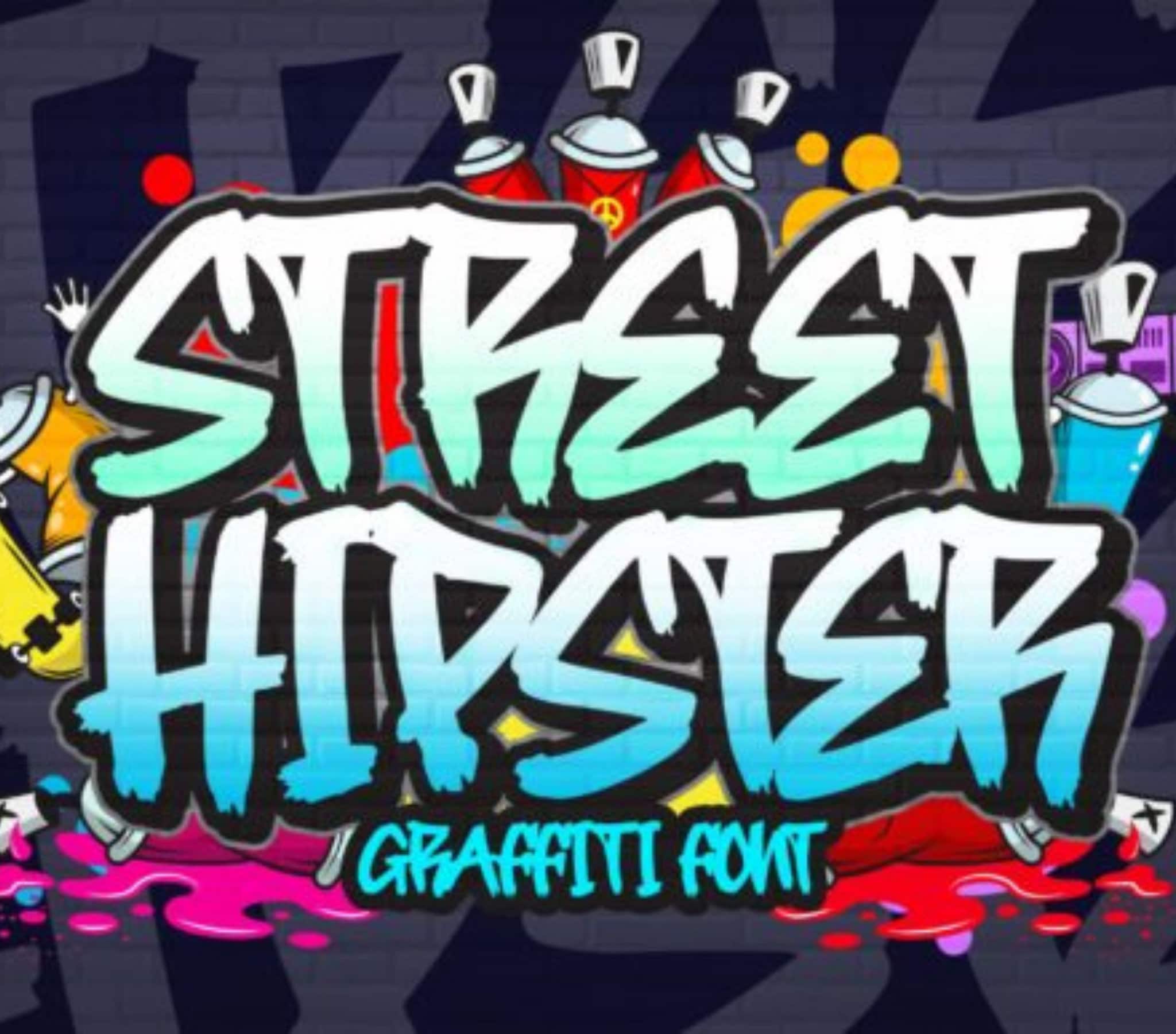 Graffiti Font Bundle| Urban Font|street Font | Tagging Font |hip Hop ...