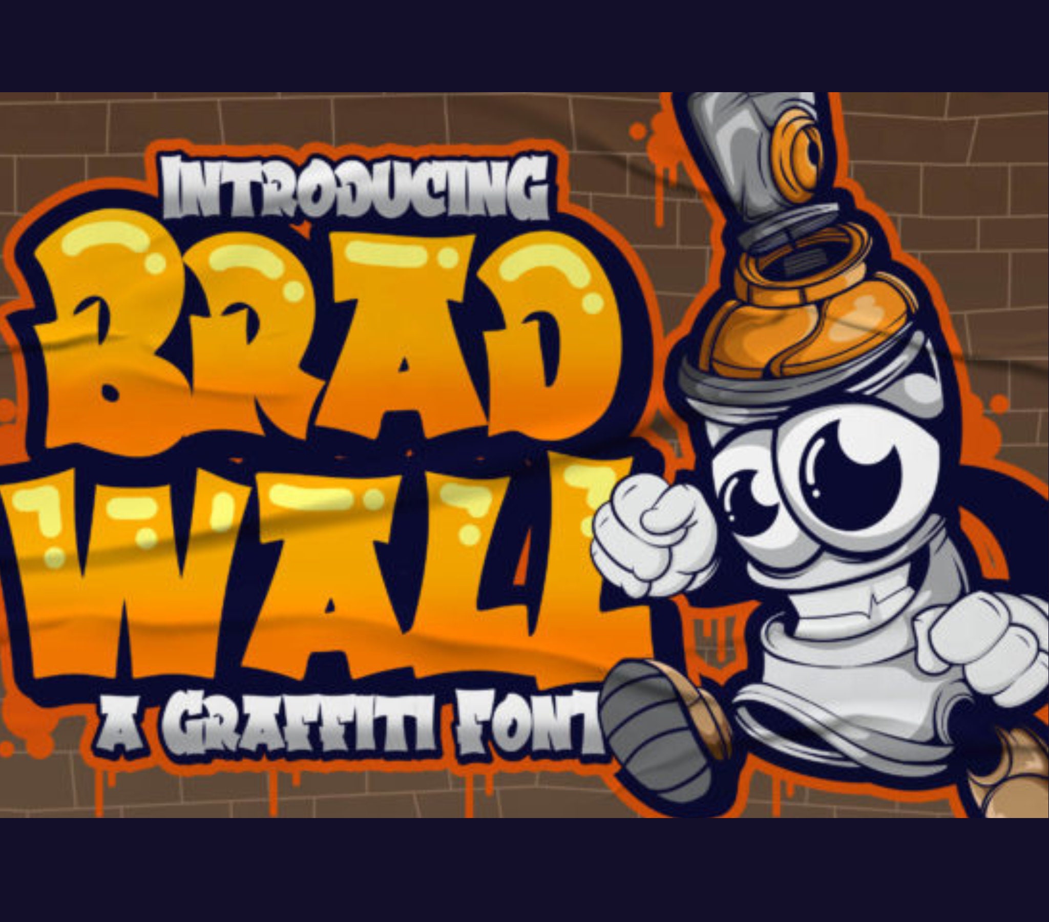 Graffiti Font Bundle| Urban Font|street Style Font | Tagging Font |hip ...