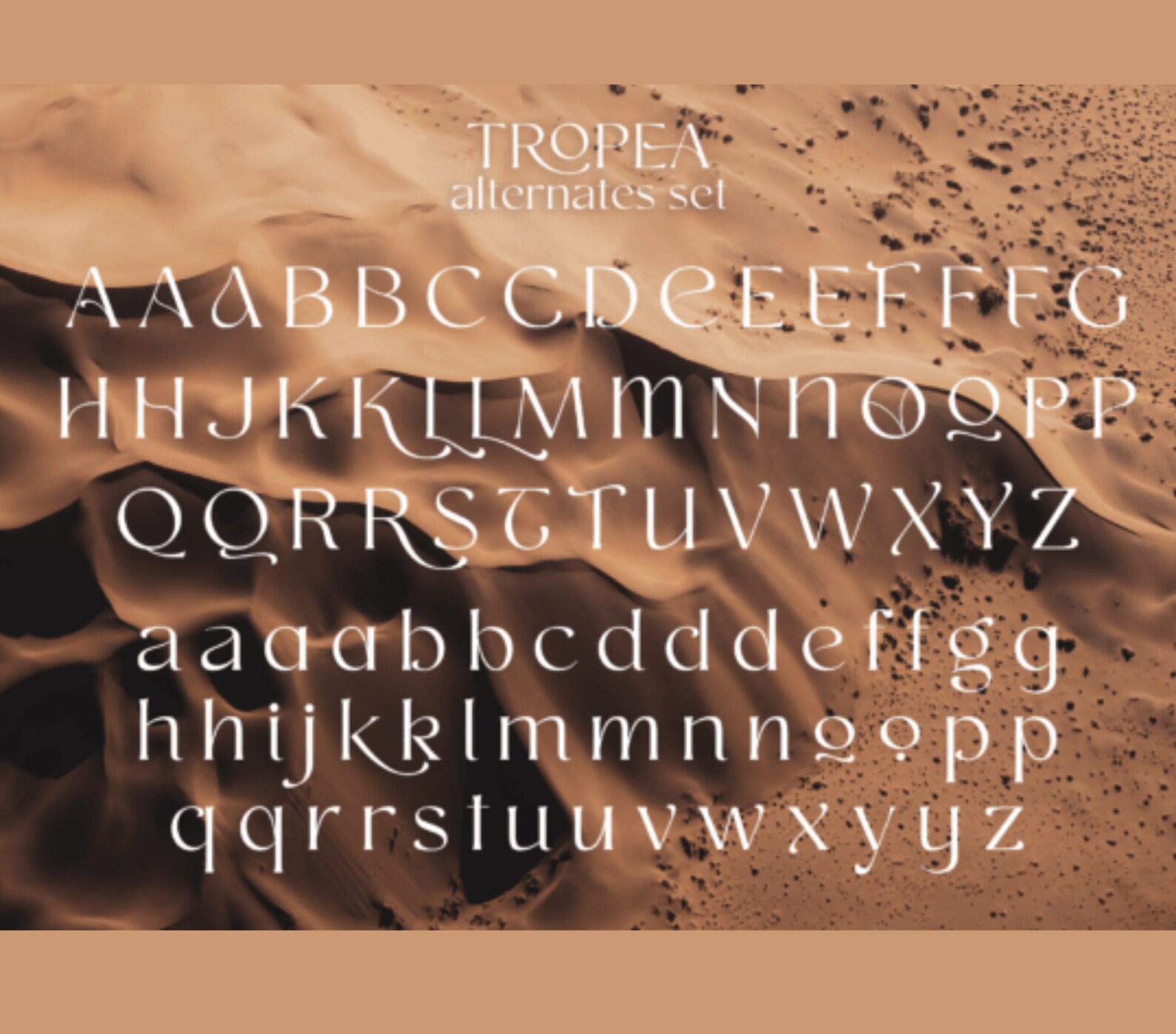 Tropea Font| Ligature Serif Font| Calligraphy Font |weeding Font ...