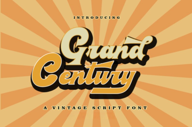 Retro Font Bundle|90s, 80s, 70s, 60s Font Font Bundle |cricut Font ...
