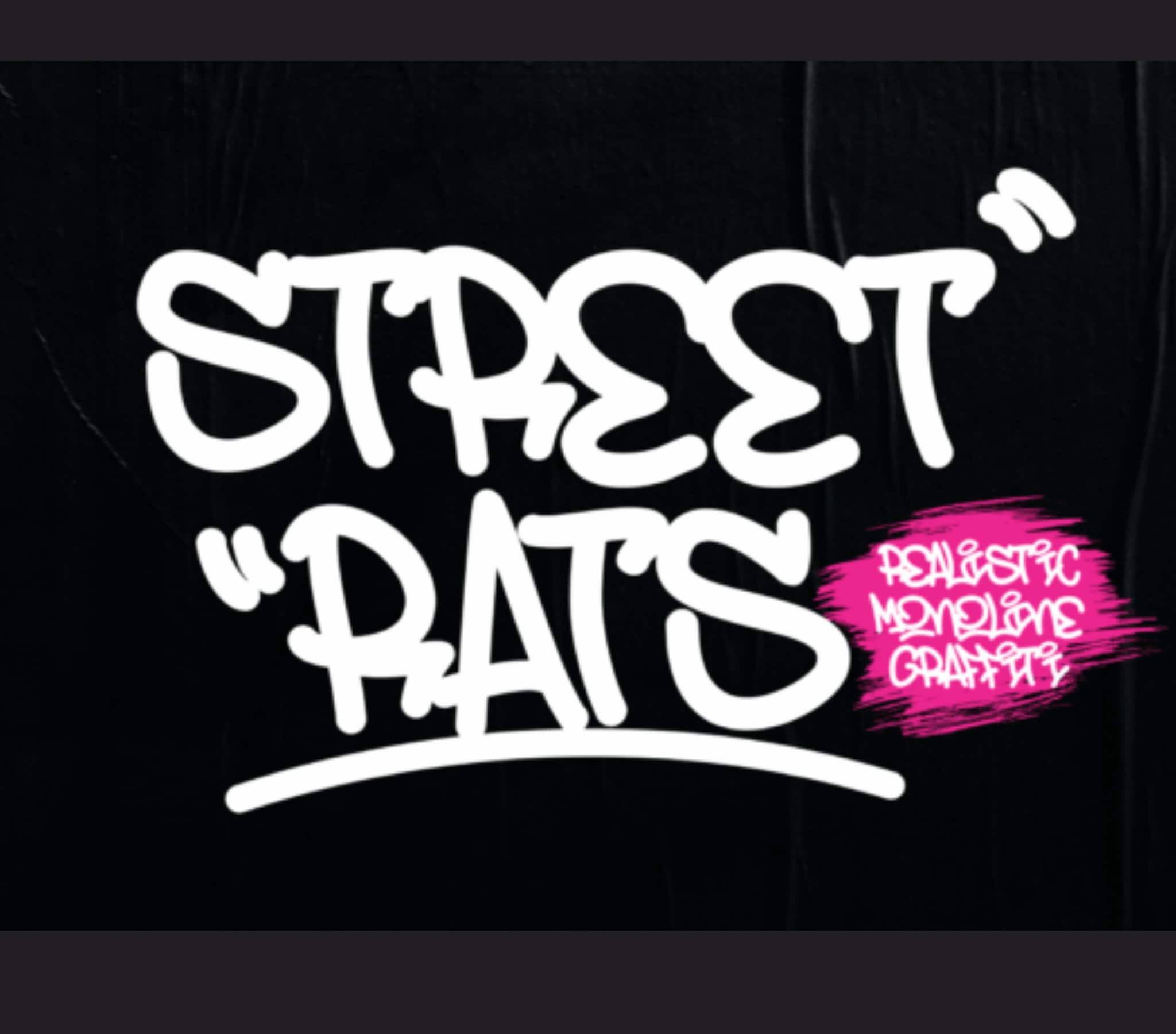 Graffiti Font Bundle| Urban Font|street Style Font | Tagging Font |hip ...