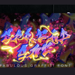 Graffiti Font Bundle| Urban Font|street Style Font | Tagging Font |hip ...