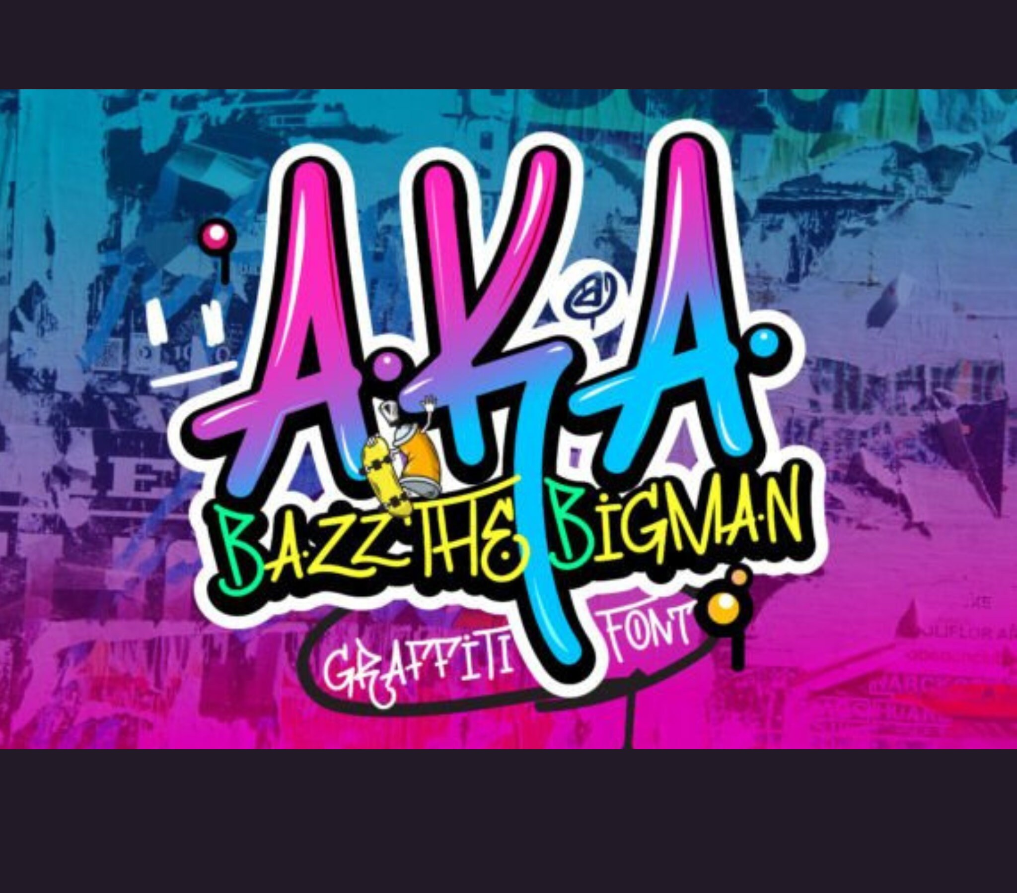 Graffiti Font Bundle| Urban Font|street Style Font | Tagging Font |hip ...