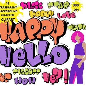 Graffiti Font Bundle + Free Bonus|graffiti Font Bundle|urban Font ...