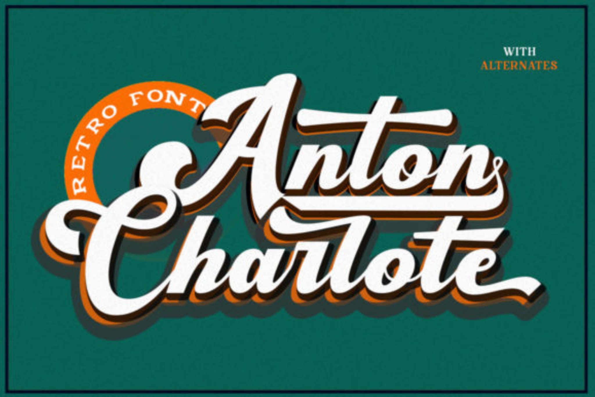 Retro Font Bundle|90s, 80s, 70s, 60s Font Font Bundle |cricut Font ...