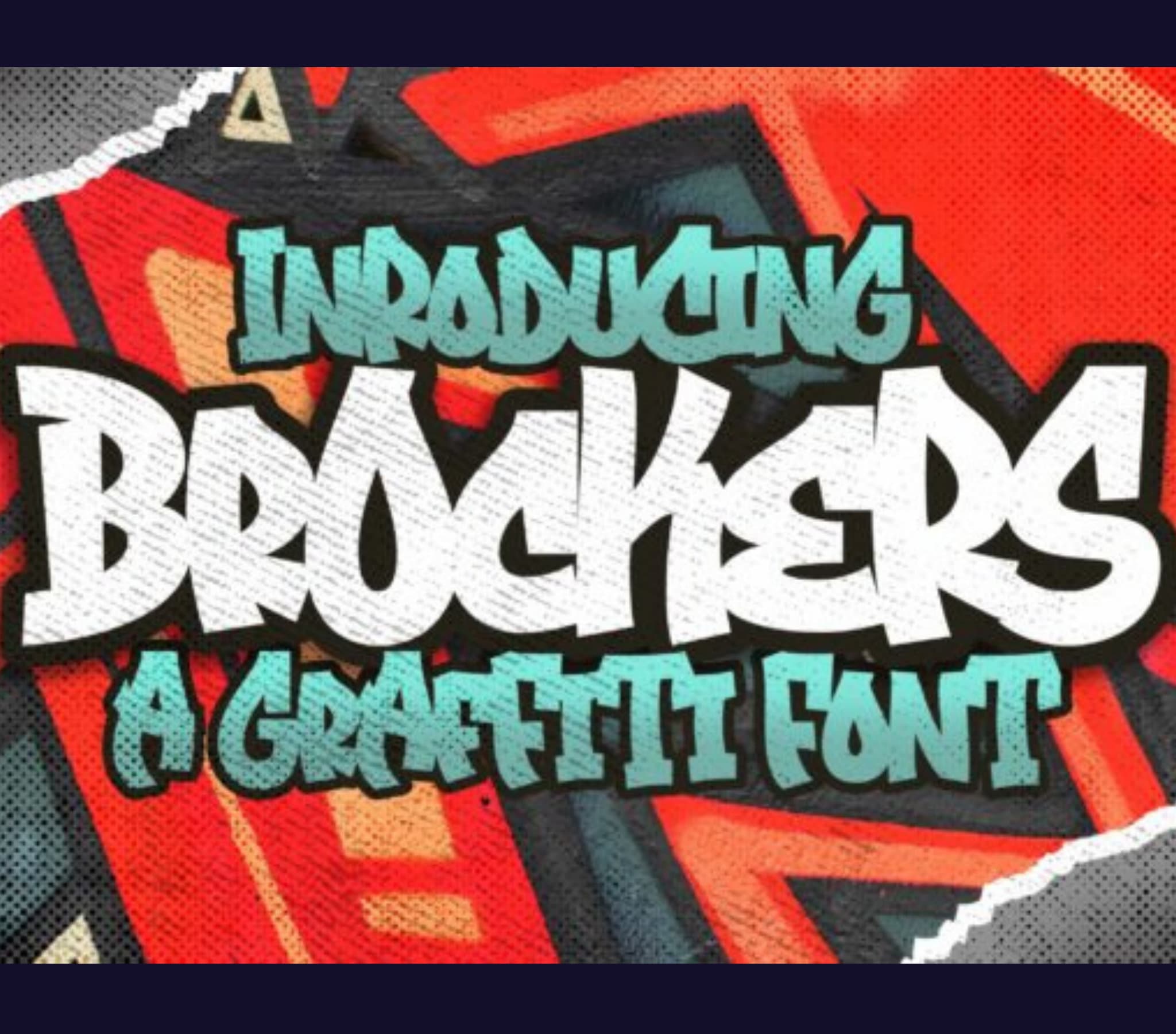 Graffiti Font Bundle| Urban Font|street Font | Tagging Font |hip Hop ...