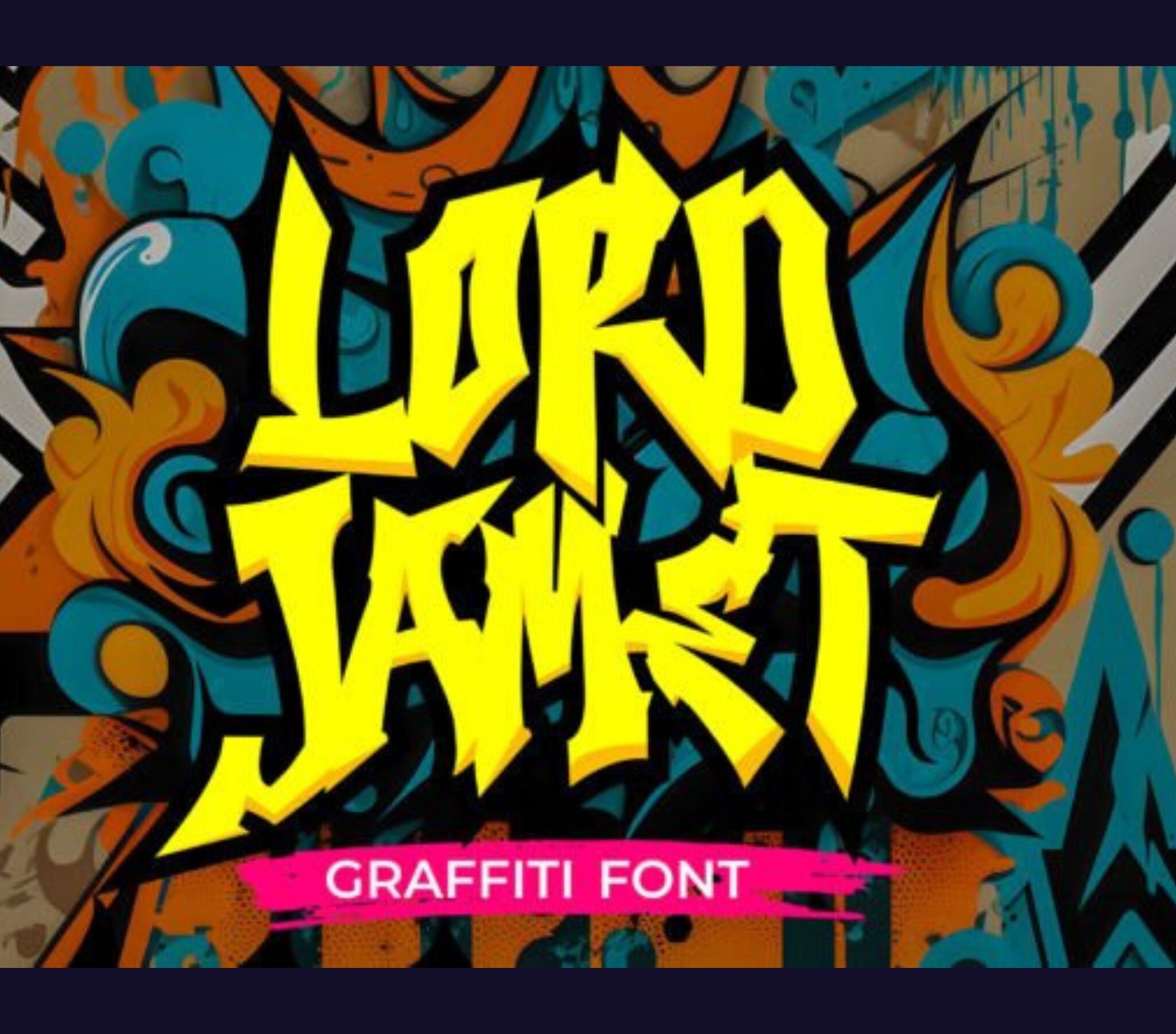 Graffiti Font Bundle| Urban Font|street Style Font | Tagging Font |hip ...