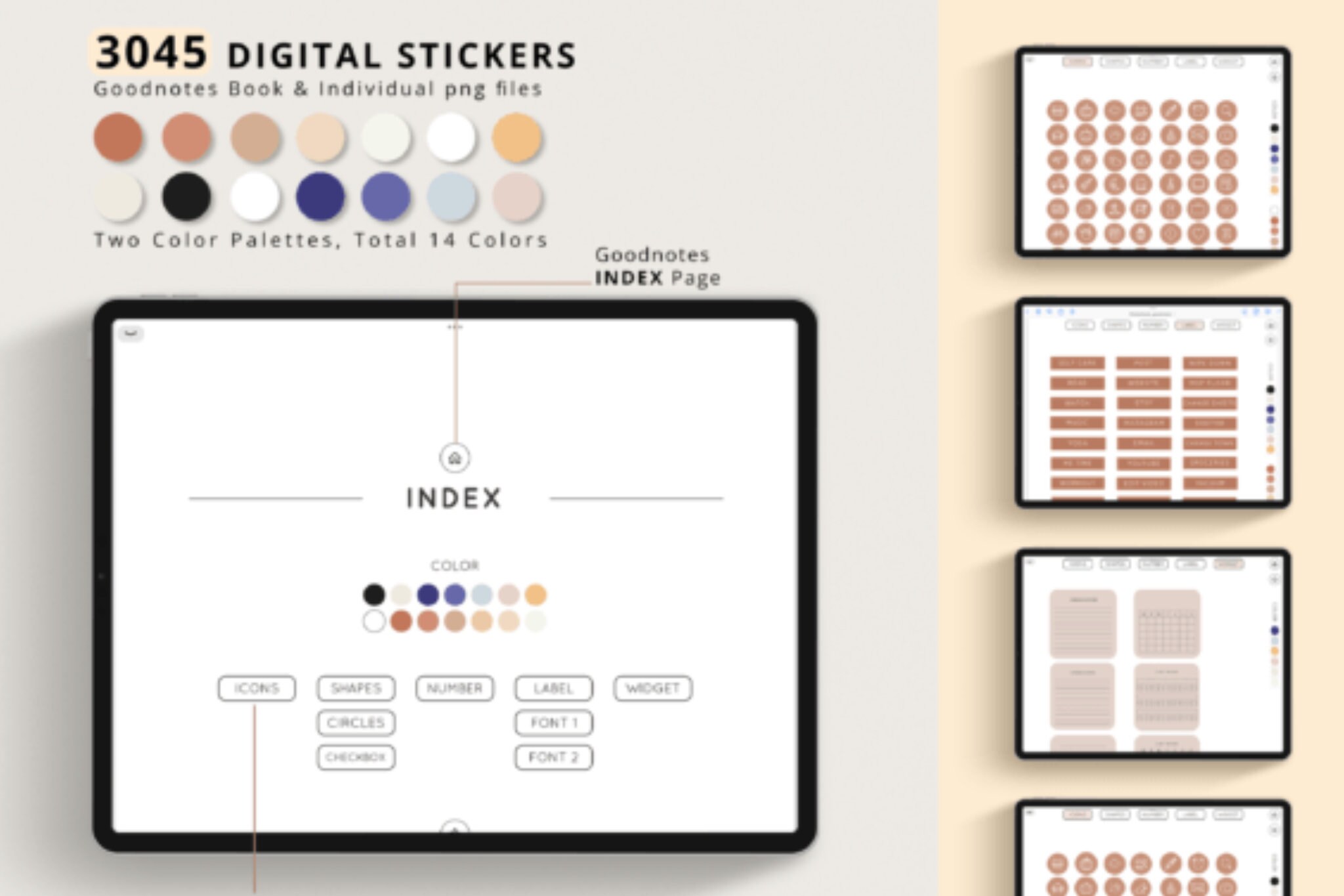 2023 2024 Planner| 2024 Digital Planner|productivity Planner|mid Year ...