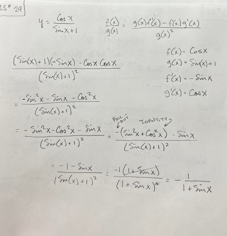 Calculus 1 Math Problems and Solutions - Etsy