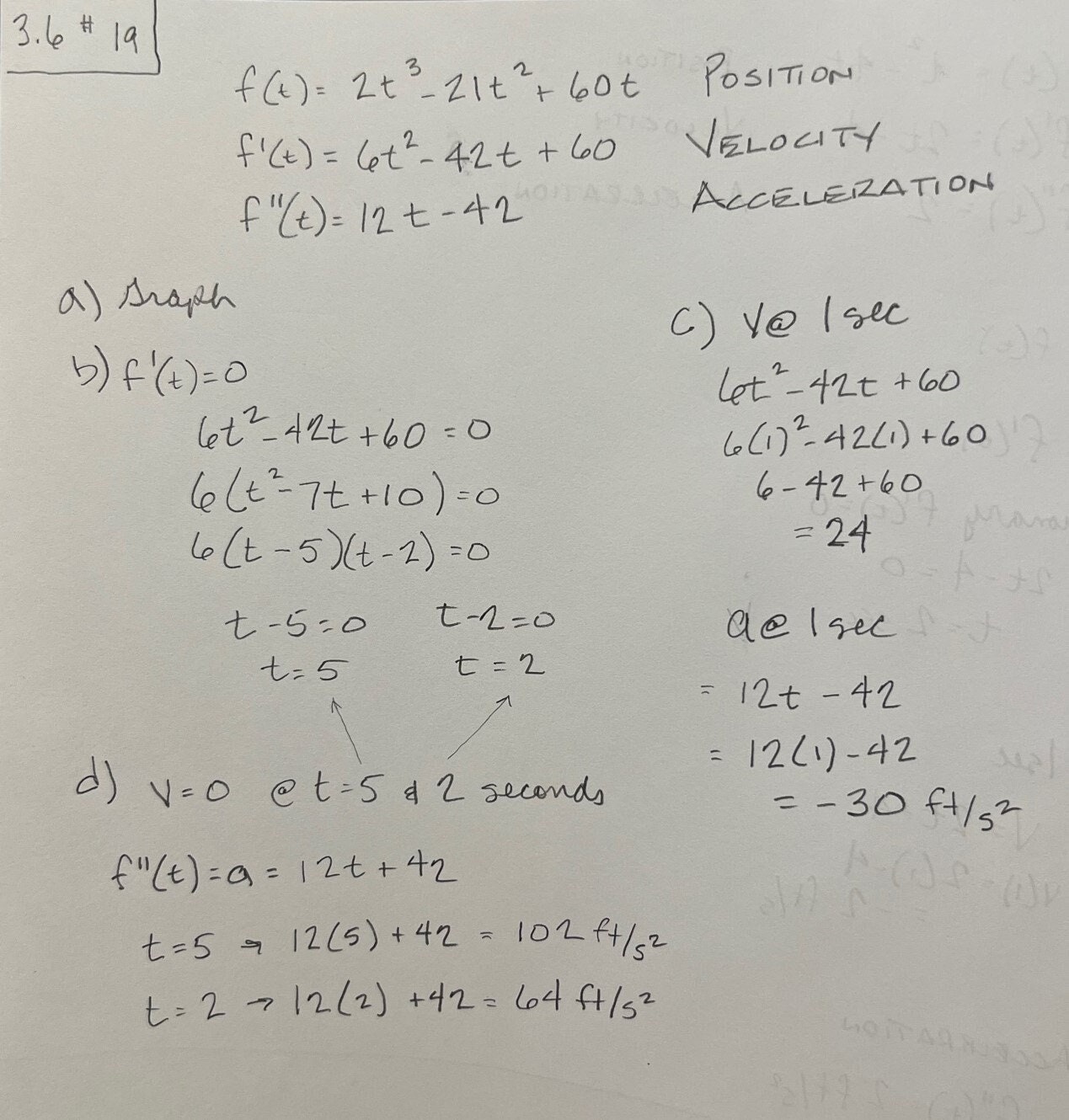 Calculus 1 Math Problems and Solutions - Etsy