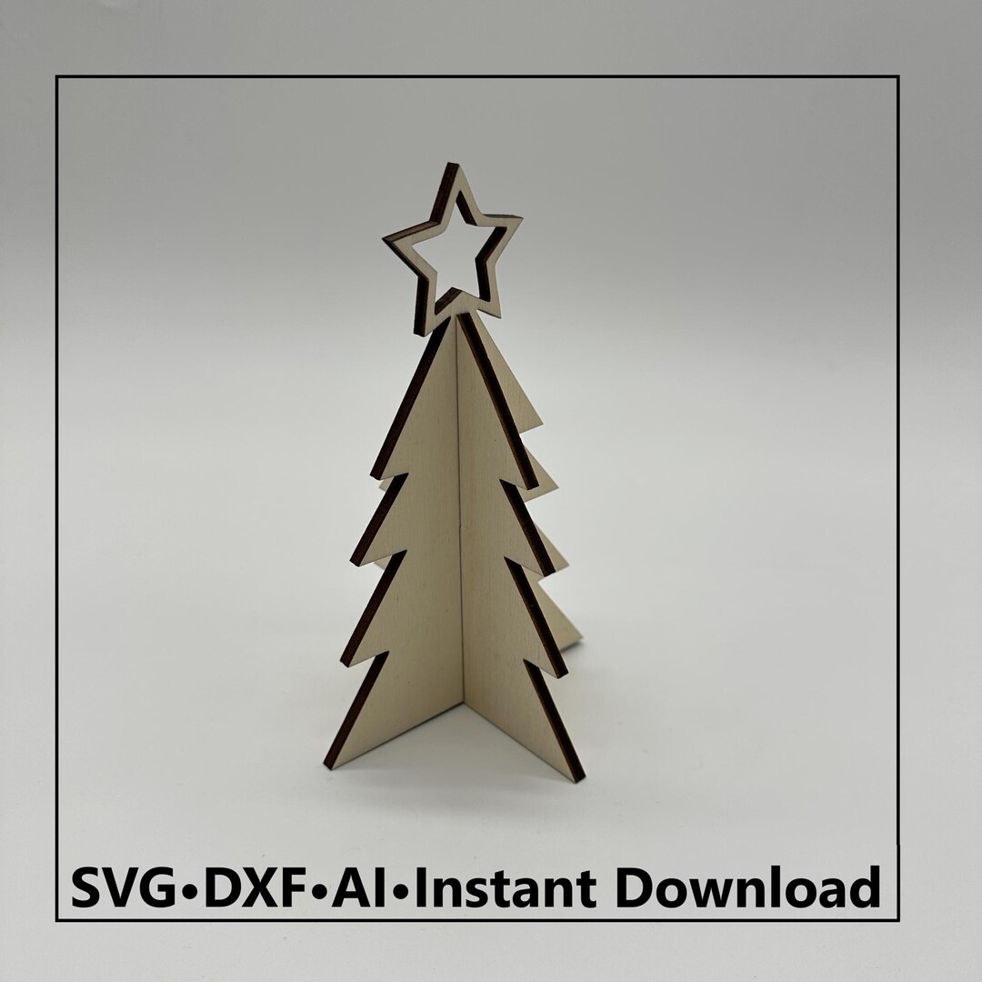 Fir Trees Christmas Trees Decoration for Christmas SVG DXF Instant ...