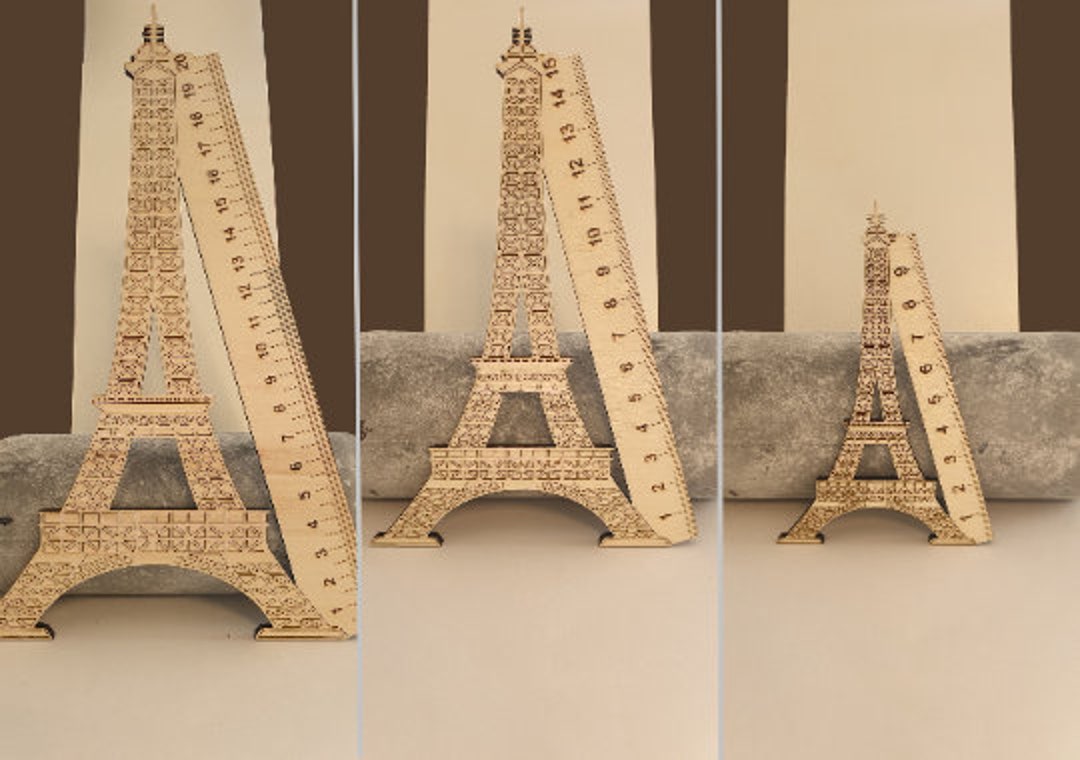 Wooden Ruler in Different Lengths 10cm, 15cm, 20cm Digital Download ...