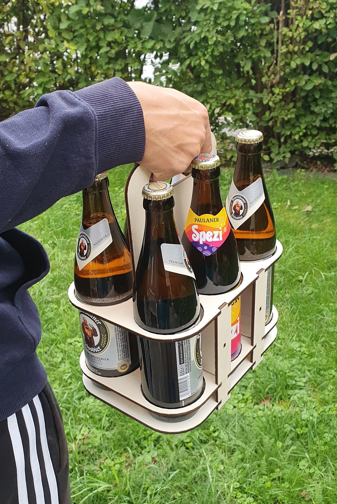 Beer Holder | Digital Download for Co2 Laser, Diode Laser | Beer Caddy ...