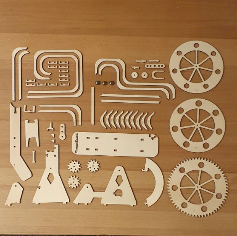 Marble Run/ball Run Digital Download SVG / DXF for Cutting/lasering 3.0 ...