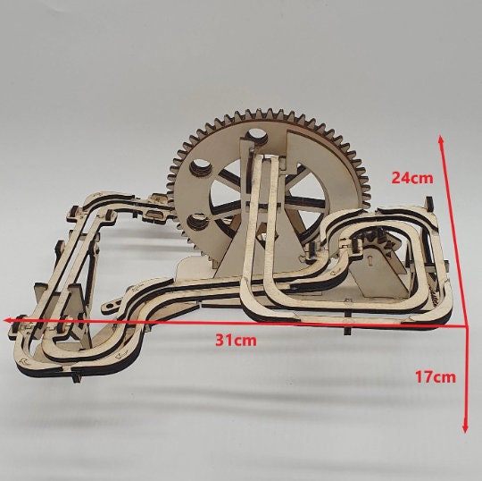 Marble run/marble run descarga digital SVG, DXF / para aserrado/corte ...