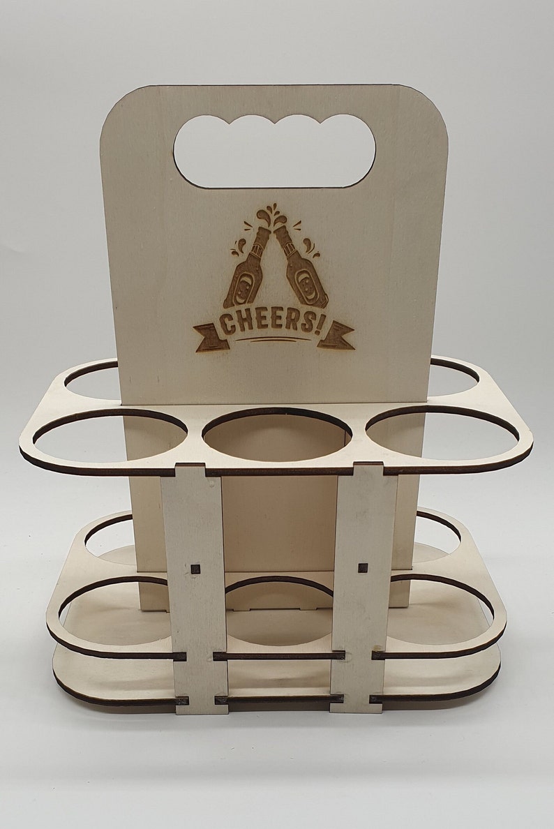 Beer Holder | Digital Download for Co2 Laser, Diode Laser | Beer Caddy ...