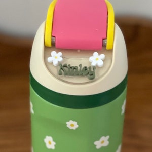 Daisy Owala Reusable Adhesive Name Plate | Owala Topper 16 Oz| 24 Oz ...