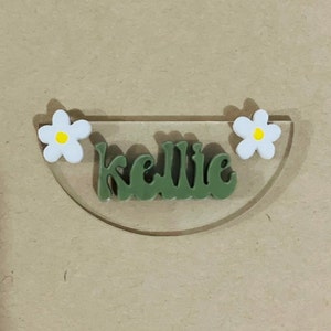 Daisy Owala Reusable Adhesive Name Plate | Owala Topper 16 Oz| 24 Oz ...