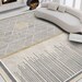 Modern Beige Rug for Living Room Contemporary Area Rug - Etsy