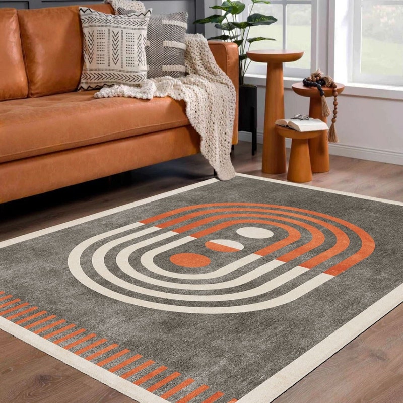 Gray and Orange - Etsy